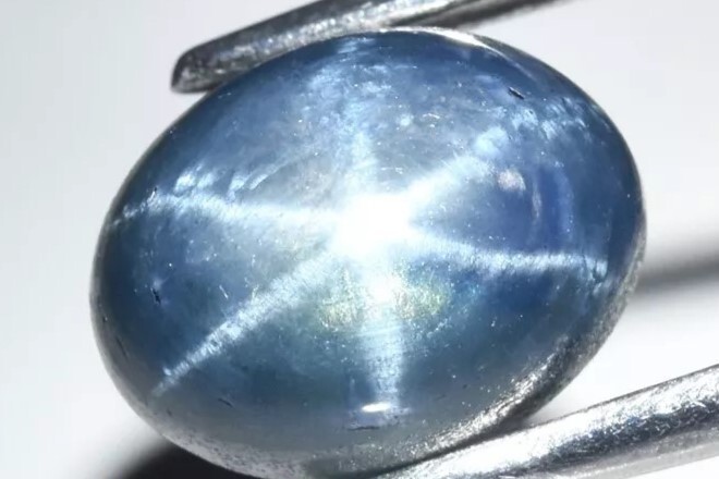 Yahoo!オークション - 綺麗な6レイ 8.0 x 6.0mm オーバル 2.58ct ブル...