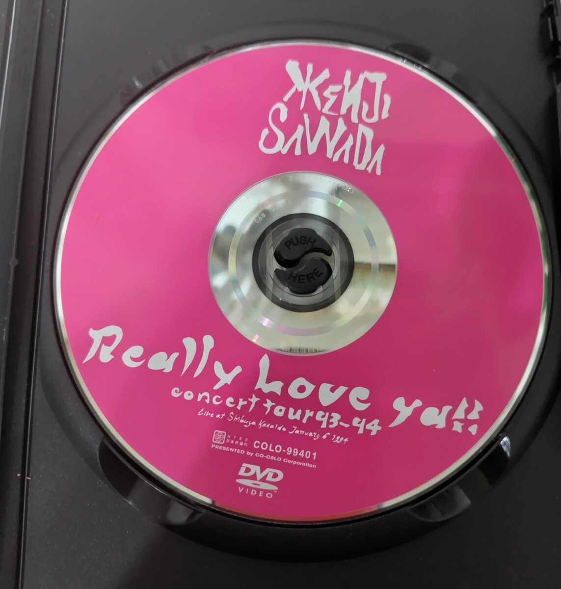 Yahoo!オークション - 沢田研二 DVD Really Love Ya Concert Tour'93-9...