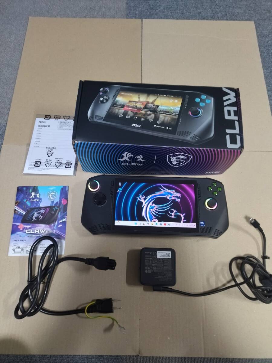 Yahoo!オークション - _Θ Claw-A1M-003JP Θ Handhelds msi Core Ultr...