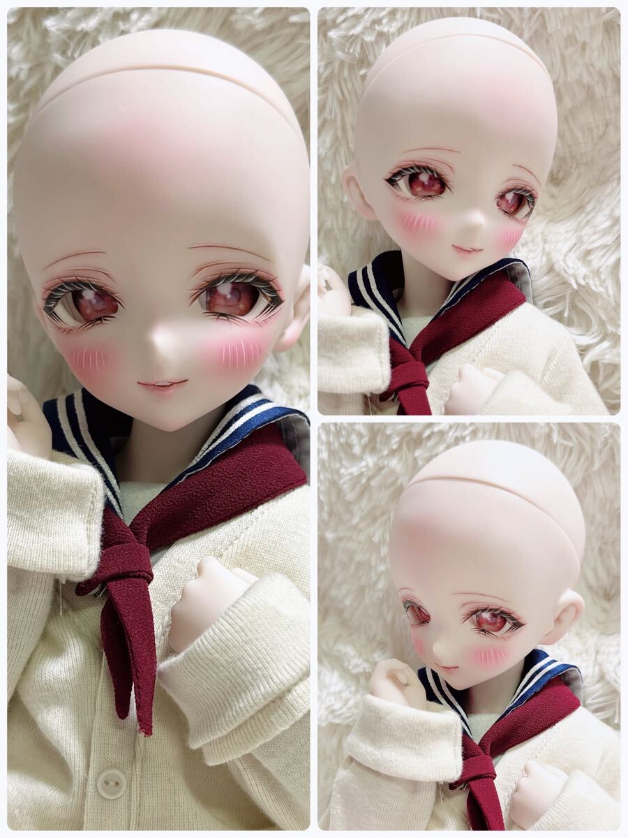 Yahoo!オークション - くろまめ DDH-10 sw肌 ボークス カスタムヘッド...