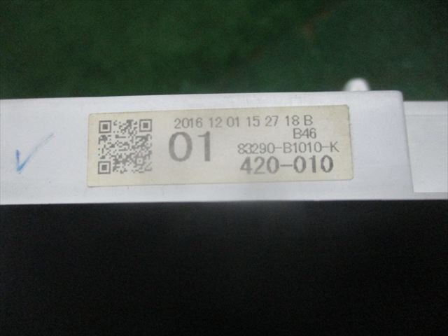 Yahoo!オークション - 282965 ルーミー M900A メーター 83290-B1010-K