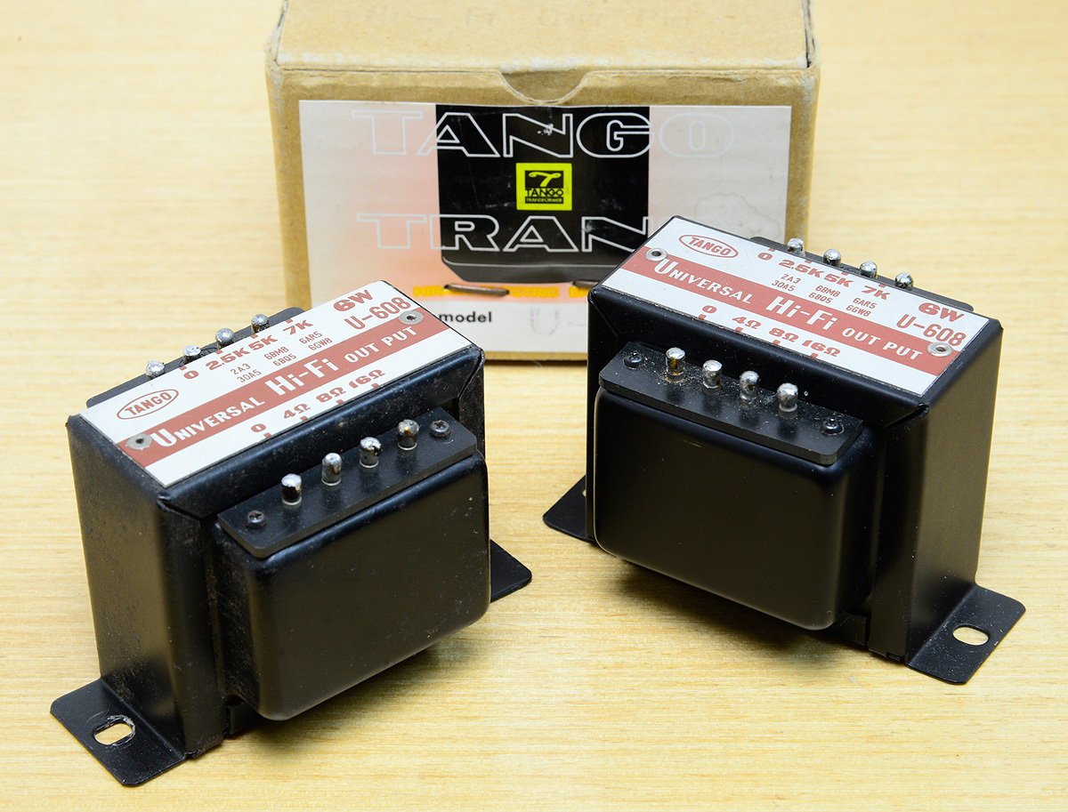 Yahoo!オークション - TANGO タンゴ U-608 シングル用出力トランス 2個