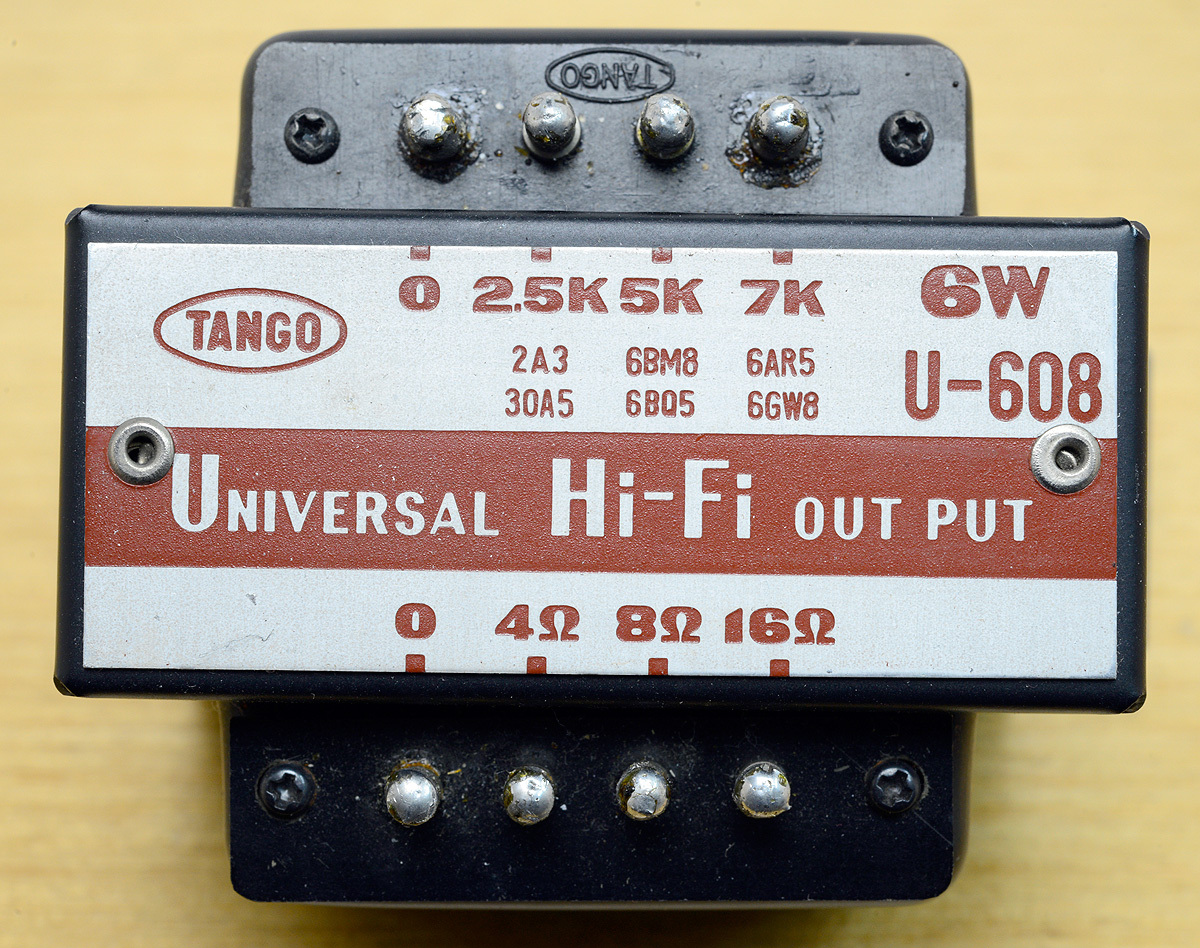 Yahoo!オークション - TANGO タンゴ U-608 シングル用出力トランス 2個