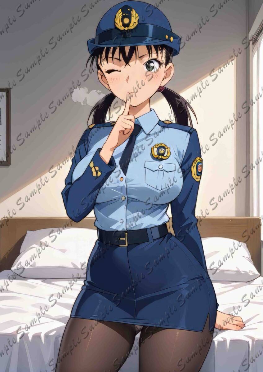 Yahoo!オークション - No.2 名探偵コナン 三池苗子 同人 A4 ポスター ...