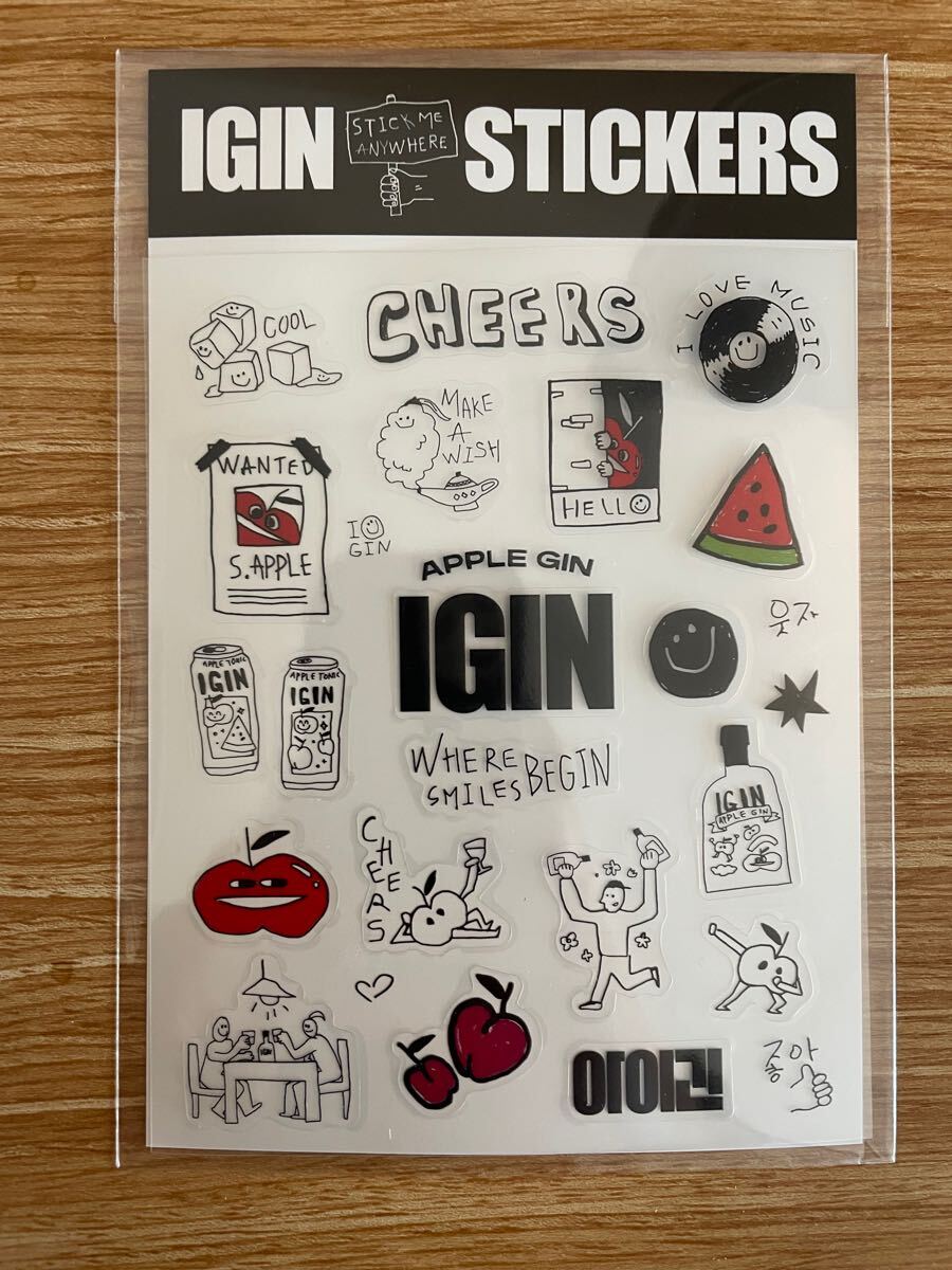 Yahoo!オークション - 即決 新品未使用品 IGIN(アイギン) ステッカー ...