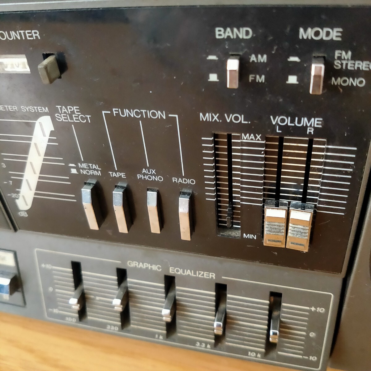 Yahoo!オークション - 【ジャンク扱い】ラジカセ FAIR MATE RD-7700 昭...