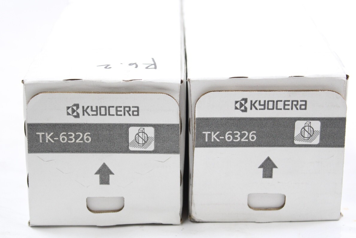 Yahoo!オークション - 未使用 京セラ 純正 トナー TK-6326 2本セット K...