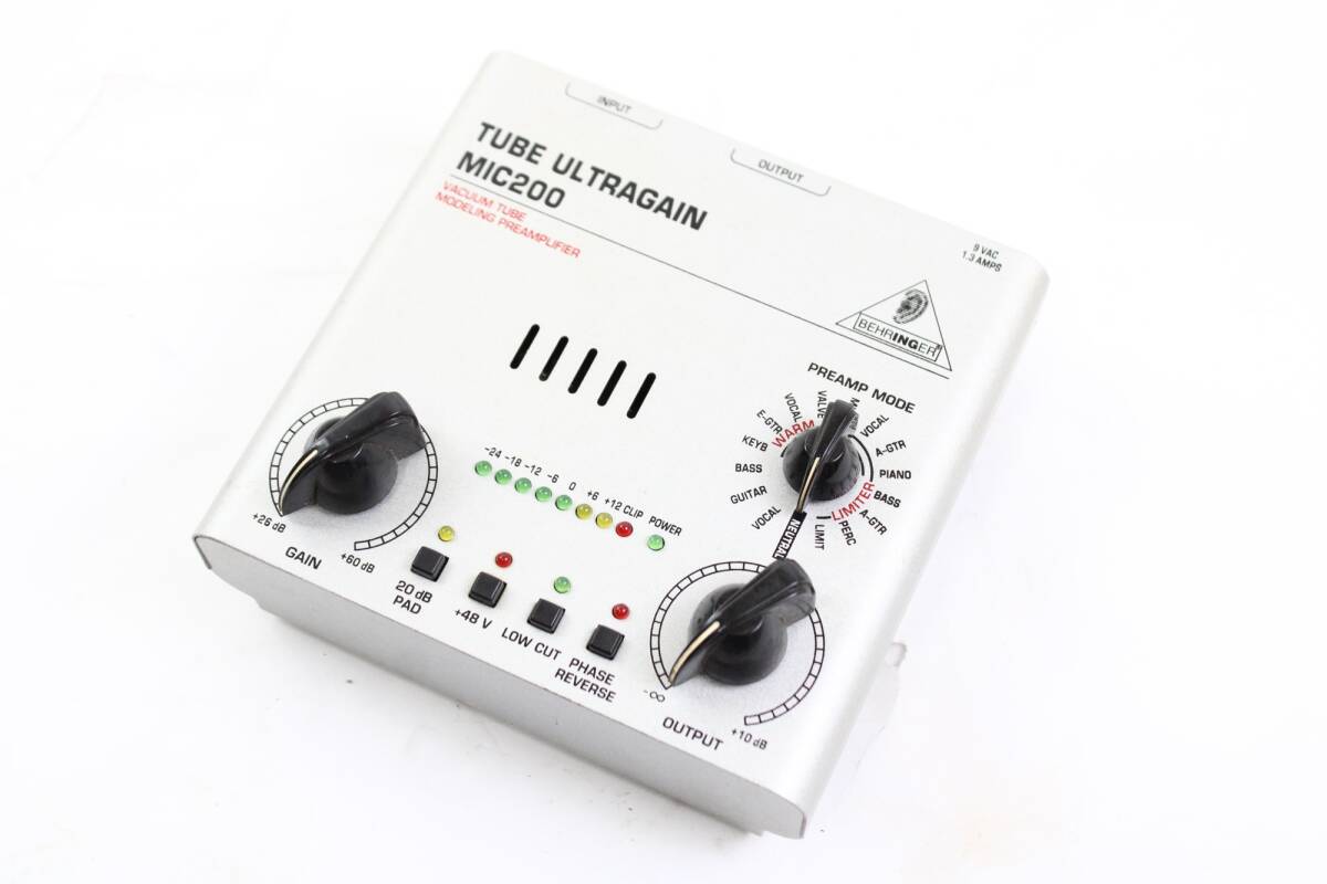 現状品 ベリンガー MIC200 ミキサーTUBE ULTRAGAIN BEHRINGER アマチュア無線 ITKFYFM2XYO8-YR-A00-byebye(ミキサー)｜売買された ...