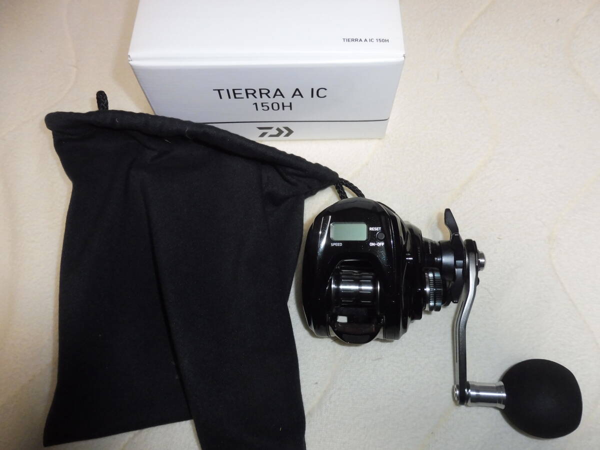 Yahoo!オークション - ダイワ 21ティエラA IC 150H 美品 右ハンドル 2...
