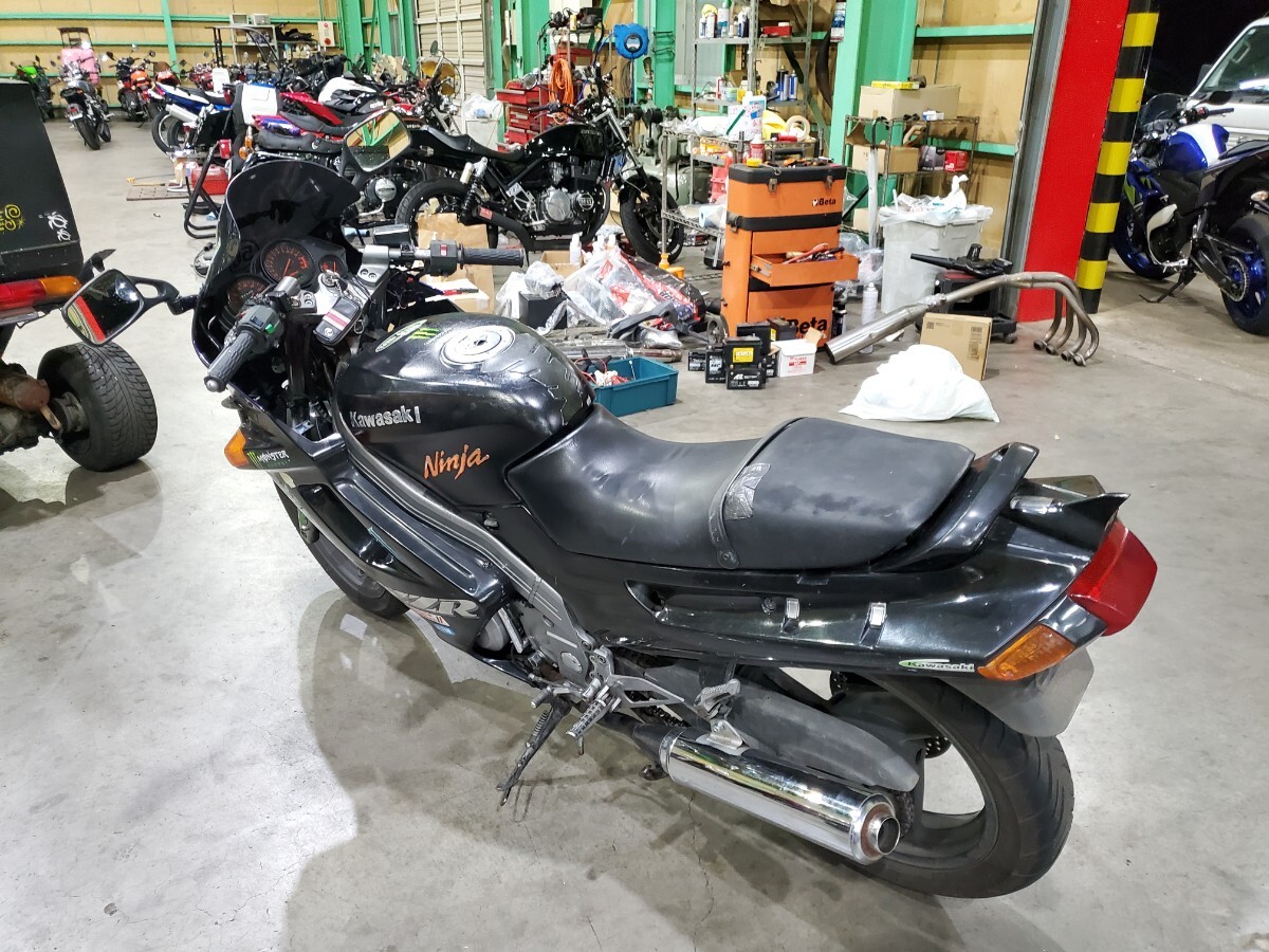 Yahoo!オークション - 格安 ZZR250 ZZ-R250 セル始動 45284km EX250H...