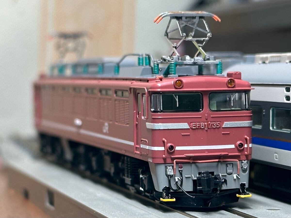 Yahoo!オークション - 【精密加工品】[EF81-735] TOMIX 7101 JR EF81-6...