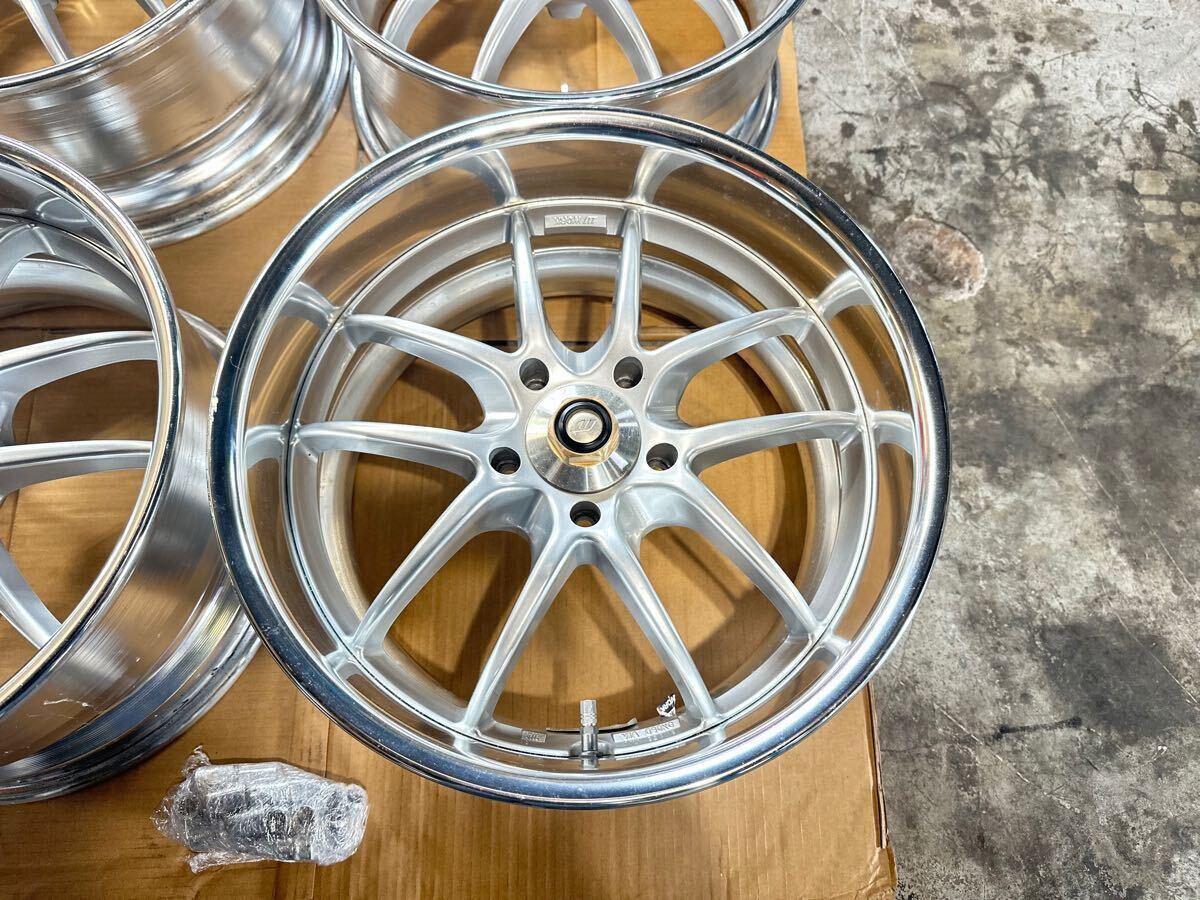 Yahoo!オークション - work S2R 17インチ 8J+35 9J+35 114.3 5H 4本 シ...