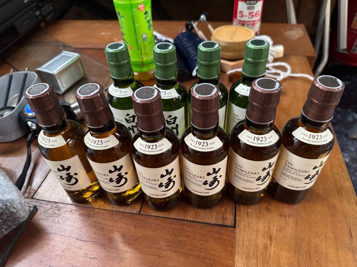 Yahoo!オークション - ジャパニーズ ウイスキー 山﨑 白州 サントリー ...