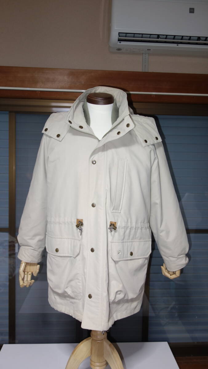 Yahoo!オークション - バーバリー メンズ 2wey 中綿コート Mサイズ ア...