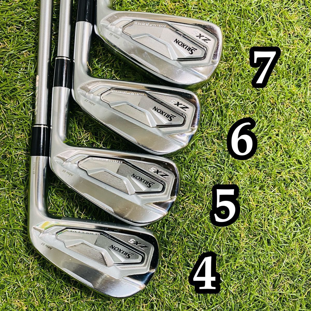 Yahoo!オークション - 【良品】豪華8本 DUNLOP SRIXON スリクソン ZX5 ...