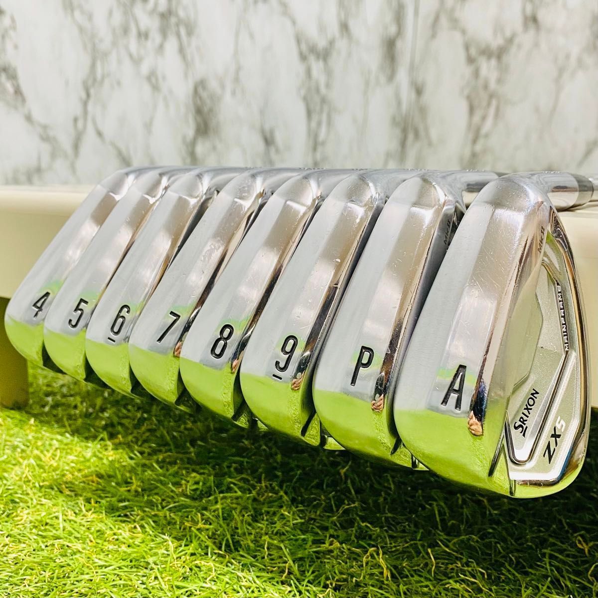 Yahoo!オークション - 【良品】豪華8本 DUNLOP SRIXON スリクソン ZX5 ...