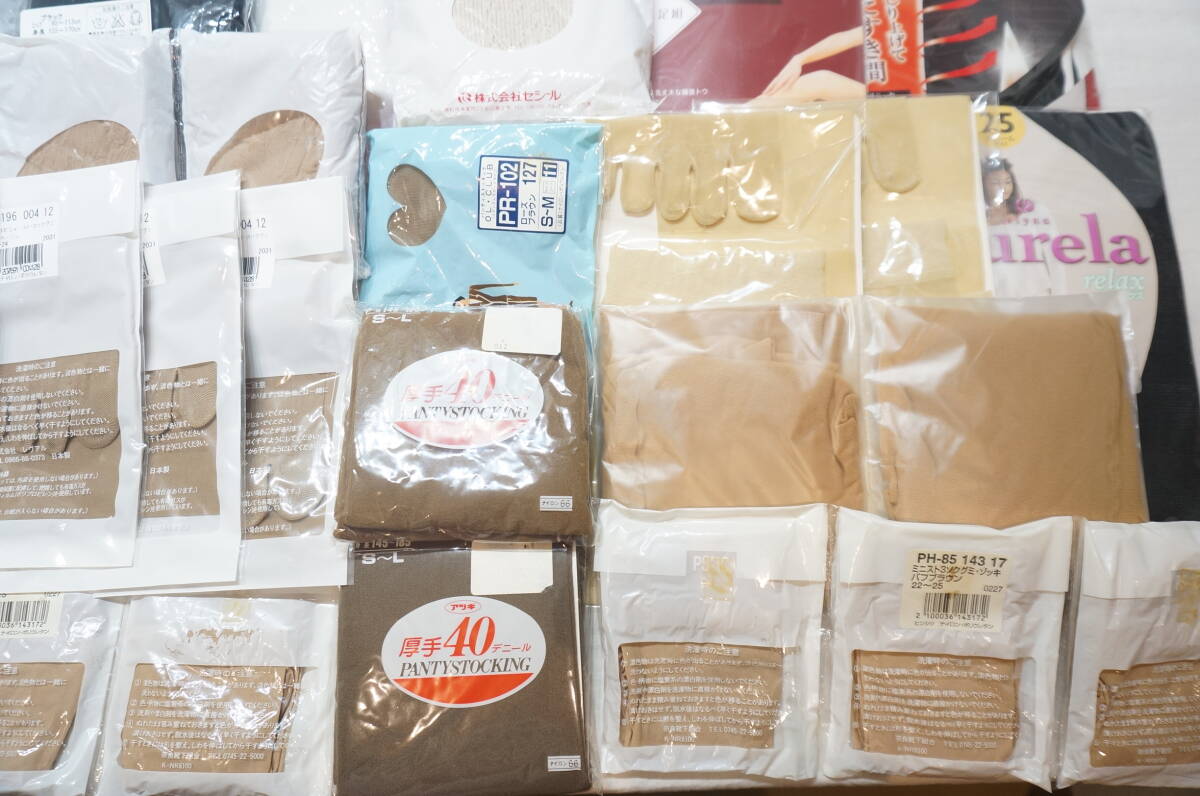 Yahoo!オークション - 【L32A】超大量 78足 未使用保管品 レディース ...