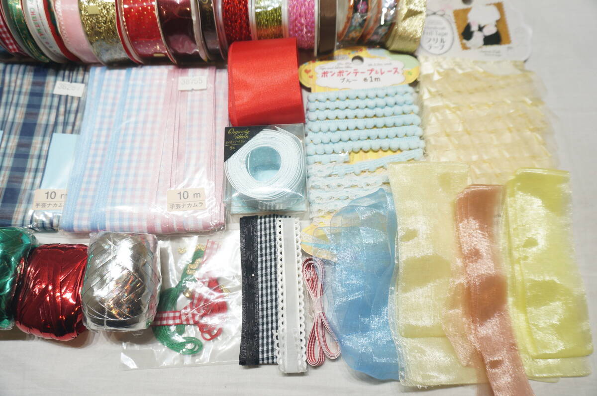 Yahoo!オークション - 【L32A】超大量 約3.5㎏ リボン 他 まとめ売り ...