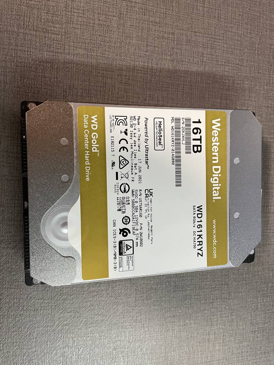 Yahoo!オークション - WD161KRYZ-01AGBBO 16TB HDD