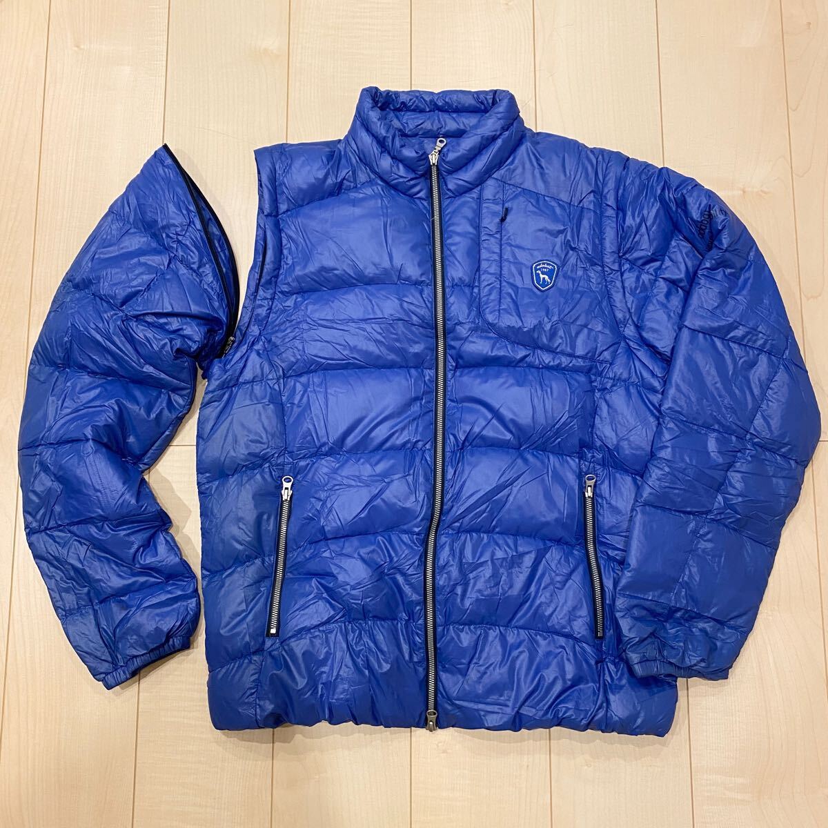 Yahoo!オークション - アダバット 50 (LL) ダウンジャケット 2way ダウ...