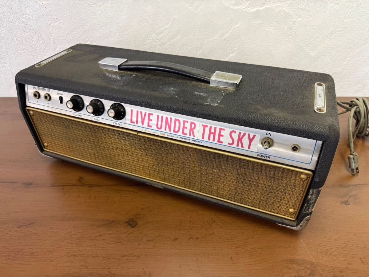Yahoo!オークション - LIVE UNDER THE SKY ELK INC FDB-6Z アンプ ヘ...