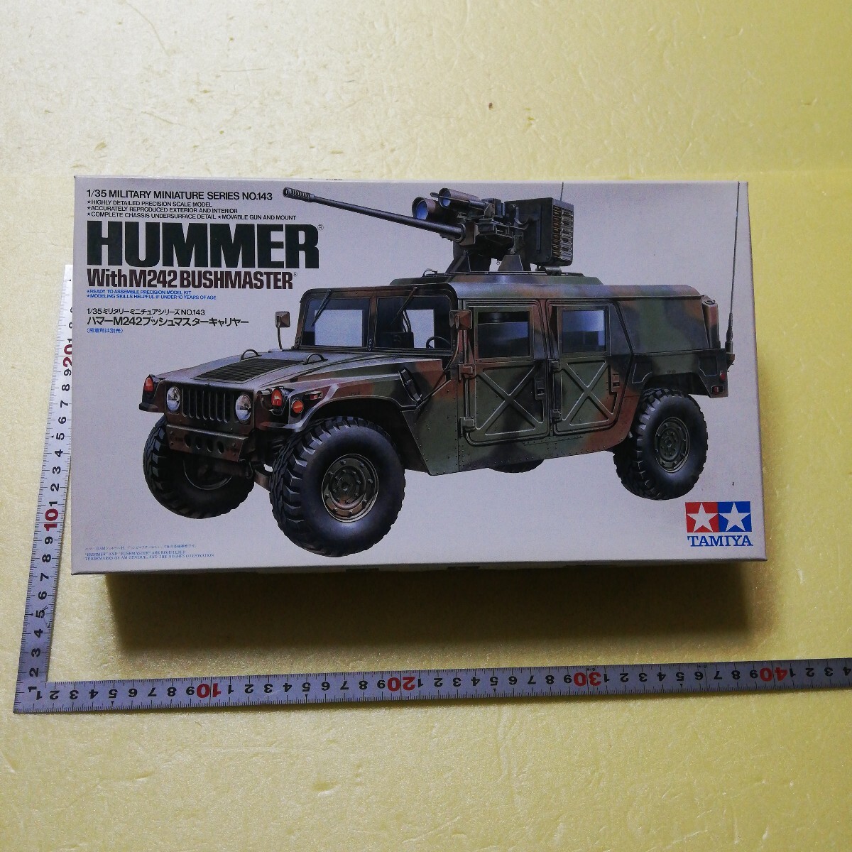 Yahoo!オークション - 地 1/35 タミヤ 田宮 ハマー M242 ブッシュマス...