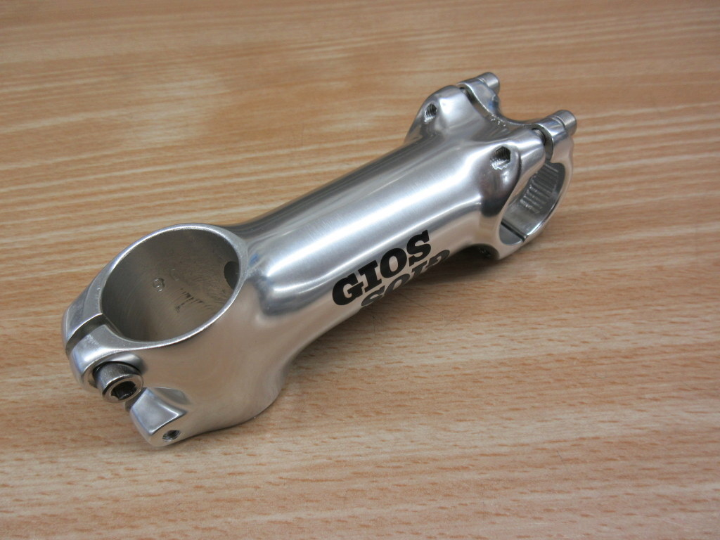 Yahoo!オークション - GIOS純正 アルミステム ポリッシュシルバー 90m...