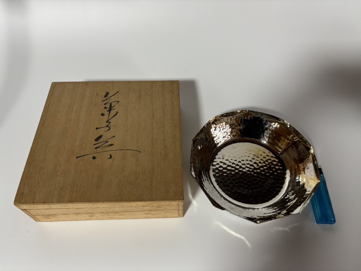 Yahoo!オークション - 純銀 菓子器 重さ137g