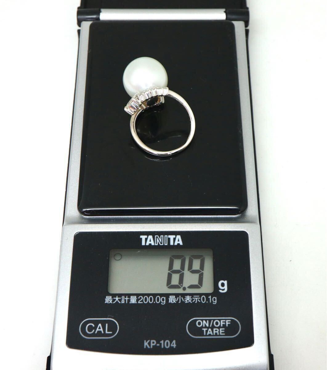 Yahoo!オークション - 1円〜 13.5mm珠 0.4ct up Pt900 天然ダイヤモン...