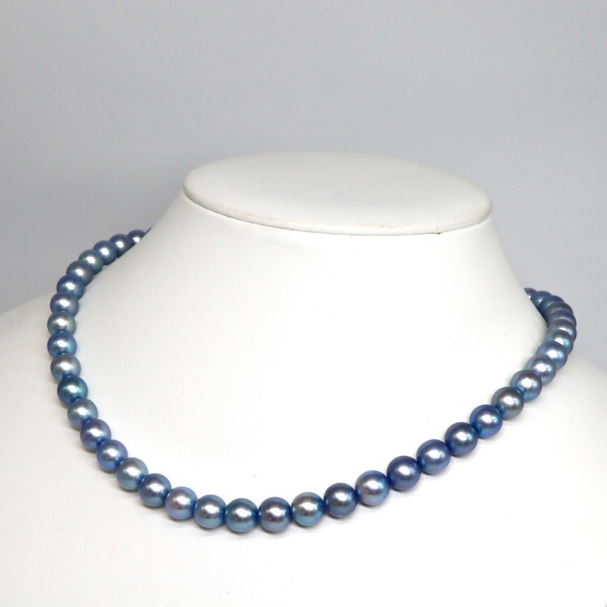 Yahoo!オークション - 1円〜 アコヤ本真珠ネックレス D 約37.0g 約42.0...