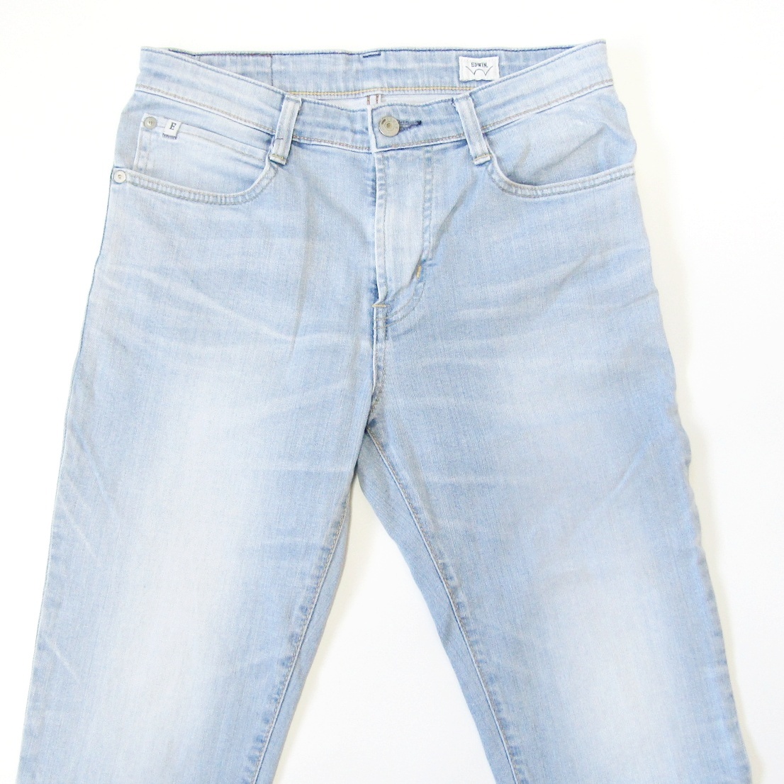 Yahoo!オークション - EDWINエドウィンED52 ストレッチアンクルテーパ...