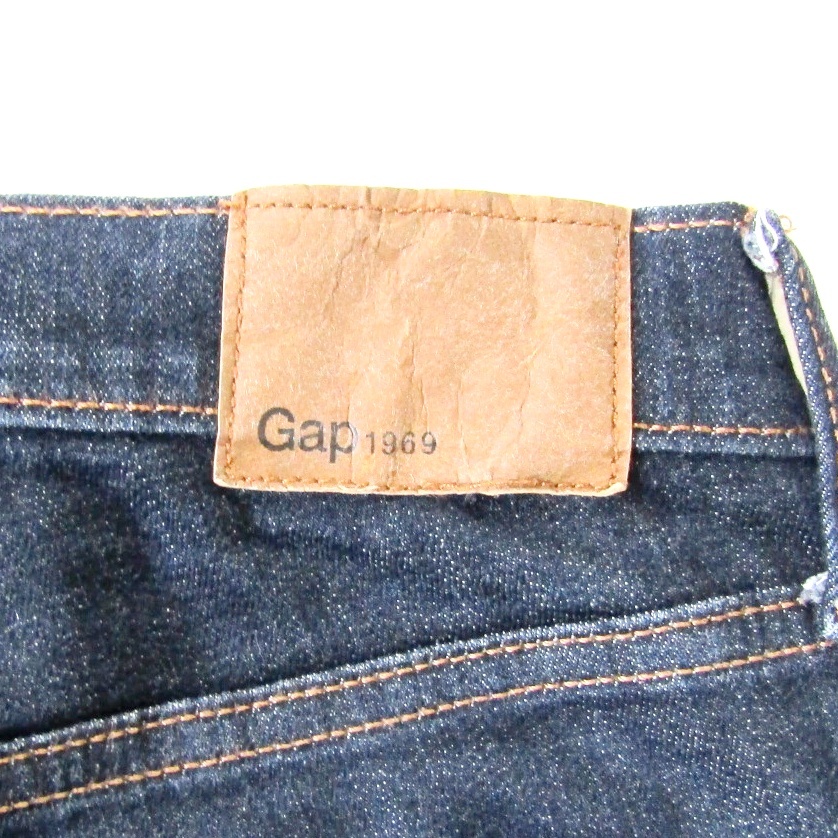 Yahoo!オークション - GAPギャップ ストレッチスキニーデニム 濃紺 28...