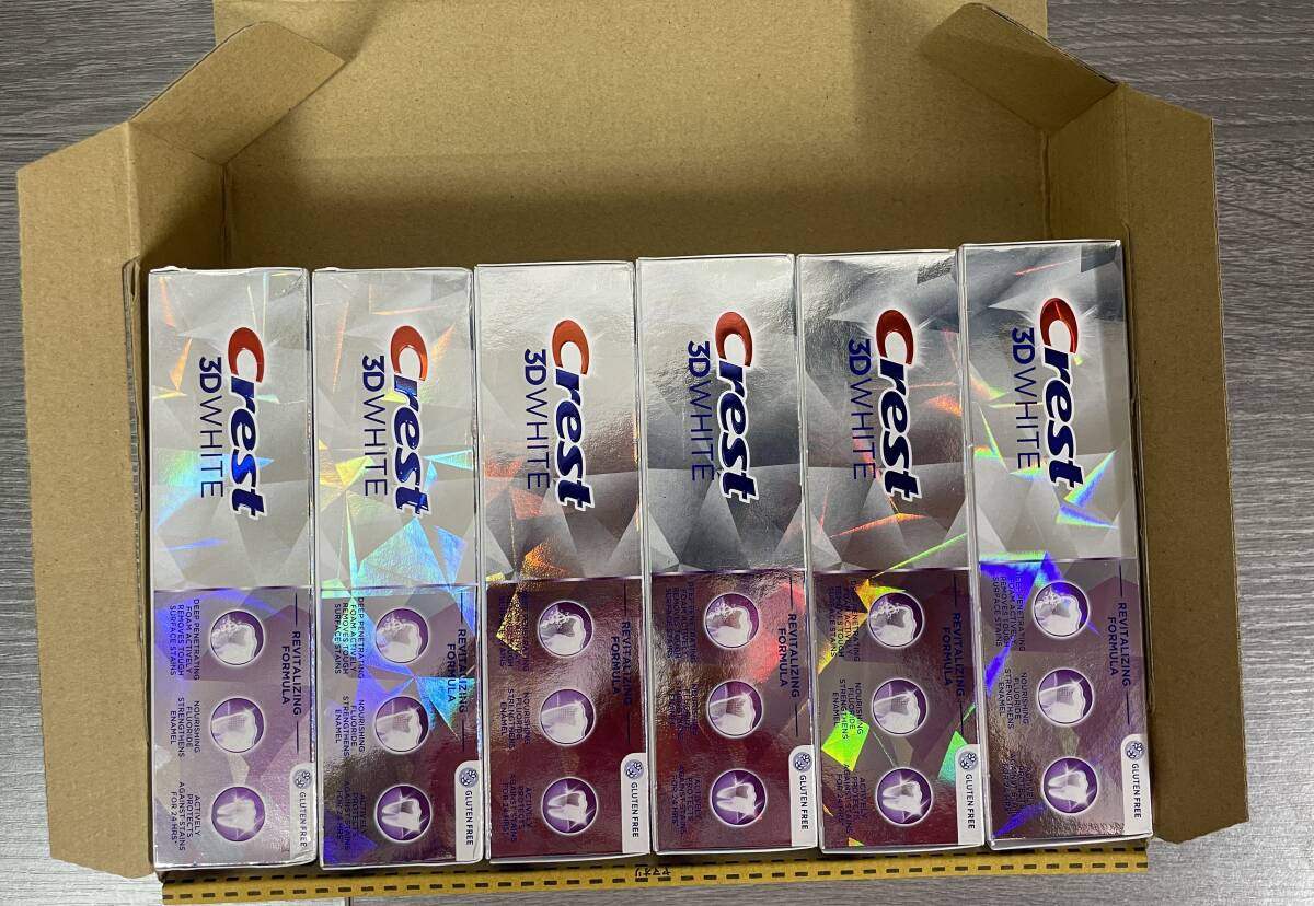 大容量 121g 6本セット Crest 3D Brilliance Vibrant Peppermint クレスト3Dブリリアンスホワイトニング 歯磨き粉 Colgate(歯磨き粉)｜売買さ ...