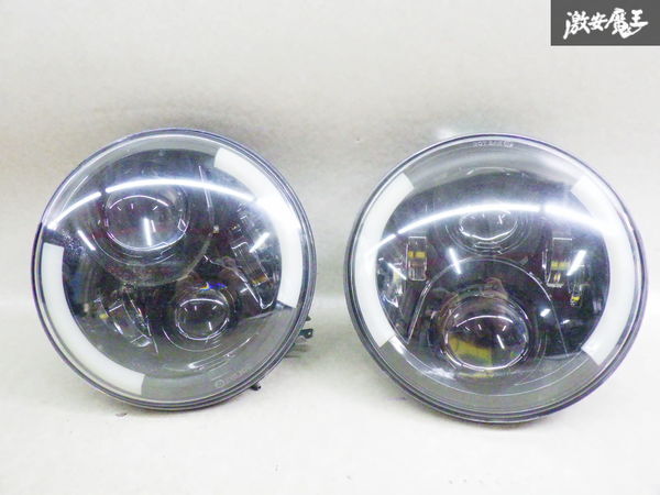 Yahoo!オークション - 【破損無し 】社外 JK36 ラングラー LED ヘッド...