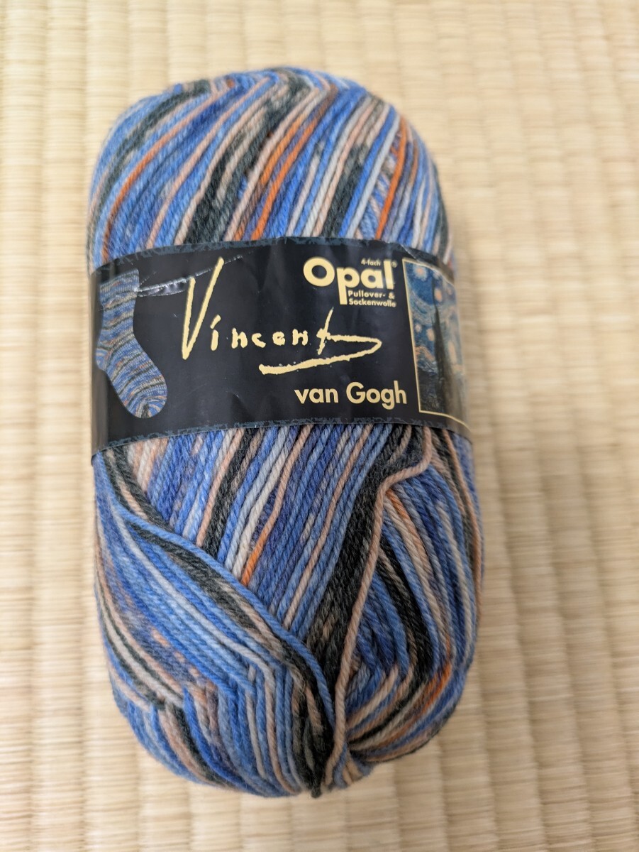 Yahoo!オークション - 送料無料 Opal毛糸 KFS ゴッホ 星月夜 1玉
