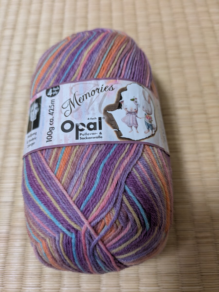 Yahoo!オークション - 送料無料 Opal毛糸 KFS Memories 1玉