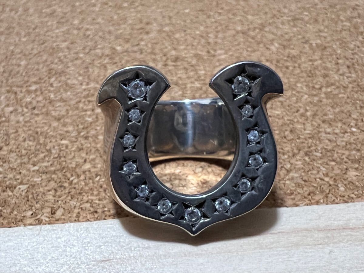 TENDERLOIN テンダーロイン ホースシューリング ジルコニア 13号 SV 指輪(13号～)｜売買されたオークション情報、yahooの商品情報をアーカイブ公開 - オークファン ...