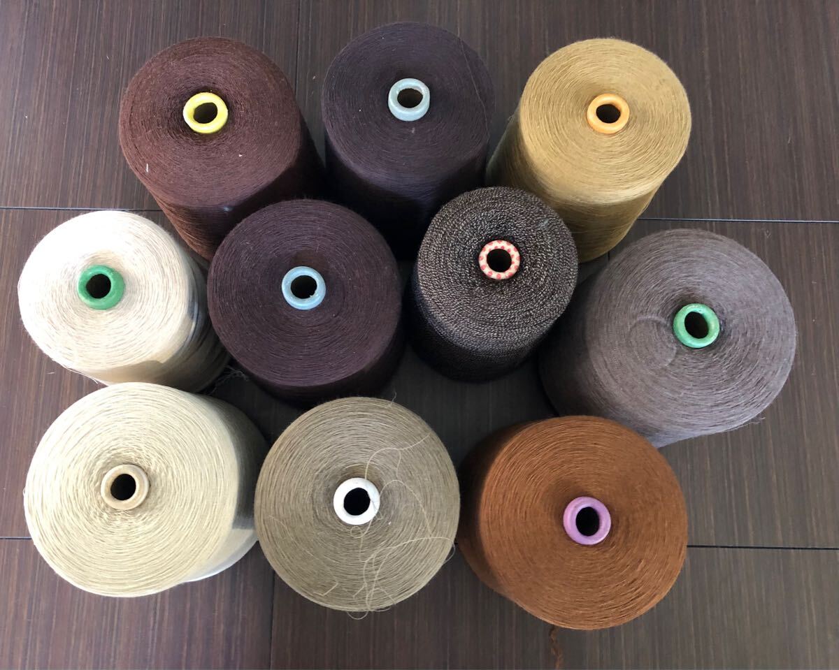 Yahoo!オークション - 貴重 高級糸 番手・混率不明 同梱不可【B262 大...