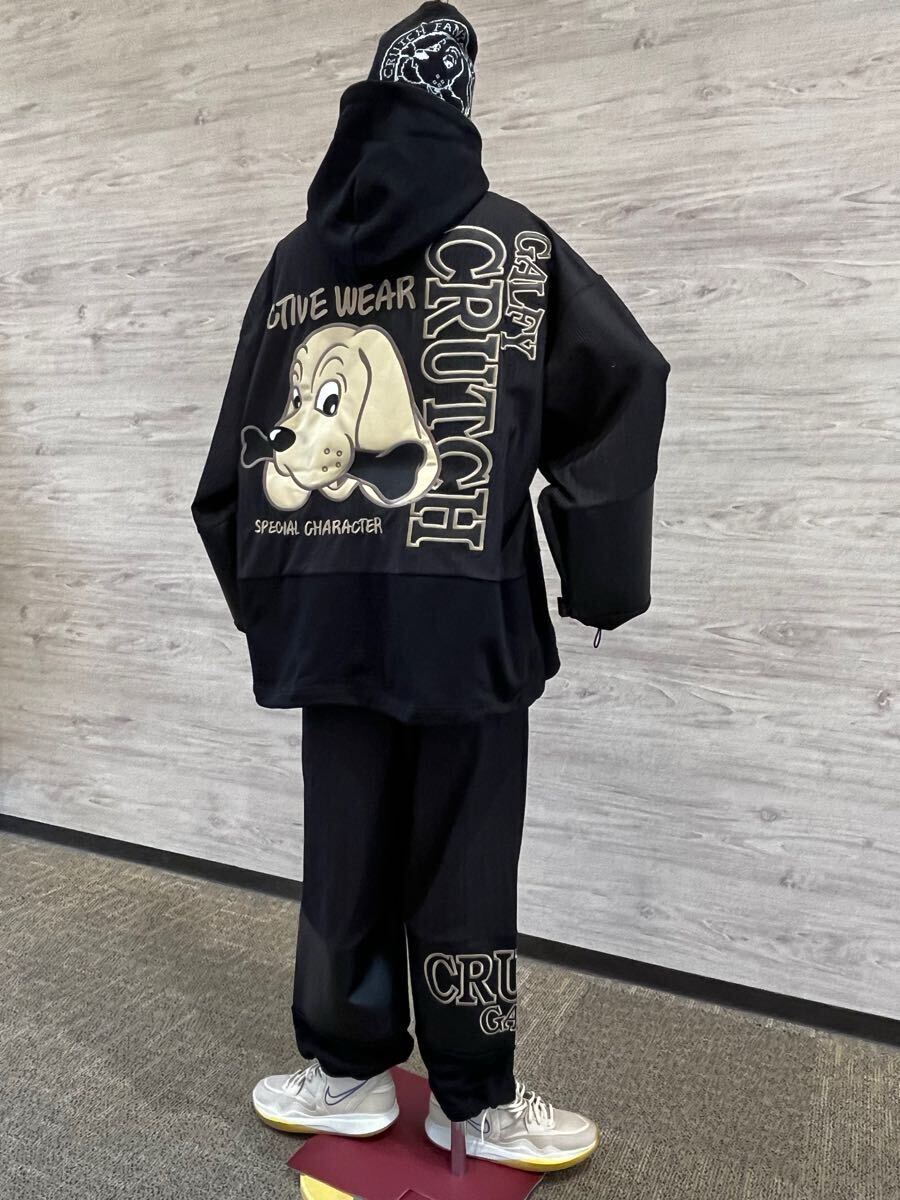 GALFY ガルフィー ブラック あの時の先輩セットアップ 大型犬 XL GALFY ガルフィー ブラック あの時の先輩セットアップ 大型犬 XL
