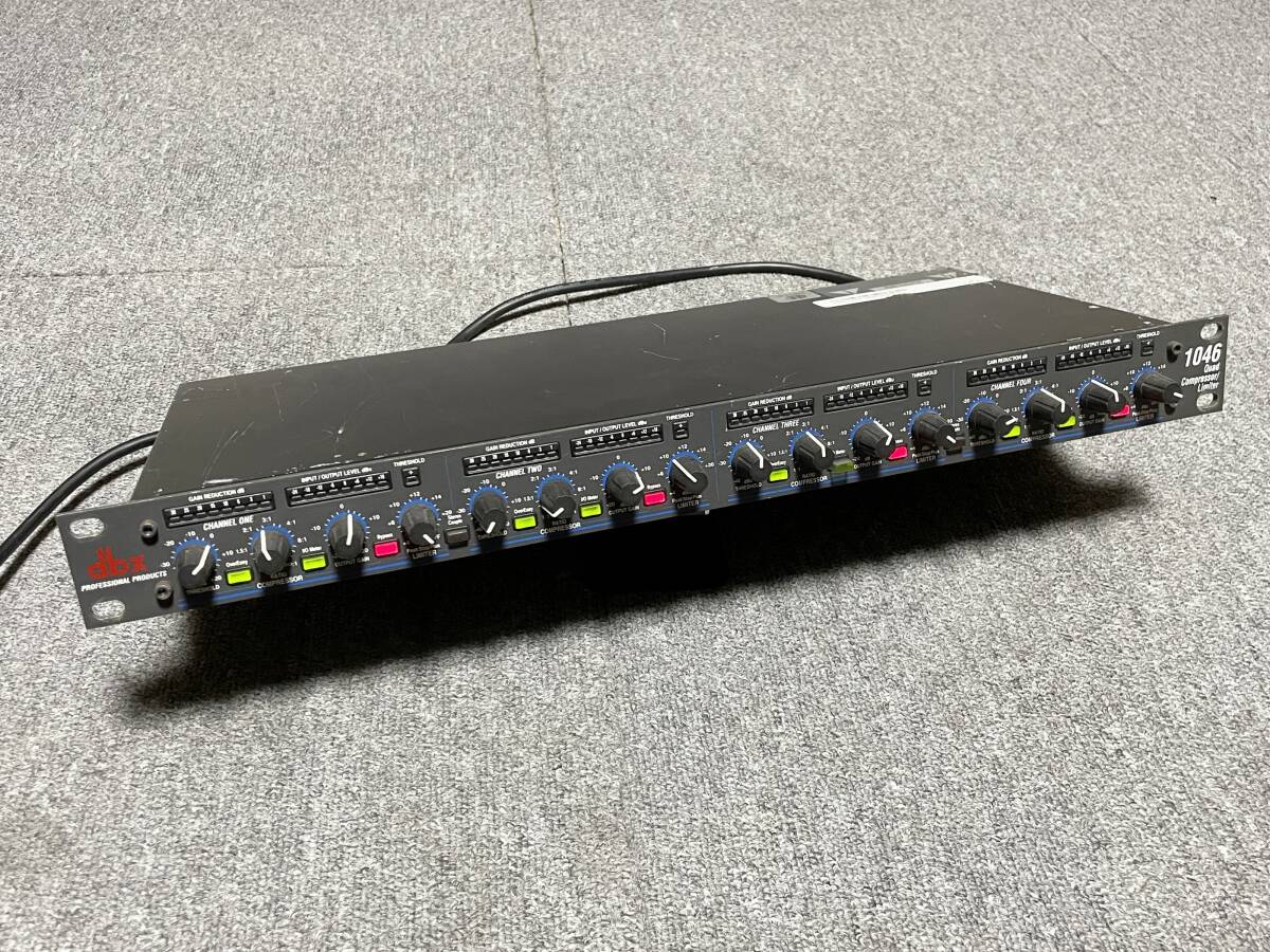 Yahoo!オークション - dbx 1046 USA製 4chコンプレッサー 動作品 若干...