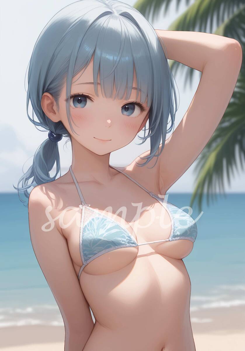 Yahoo!オークション - a91【1点物】美女 美少女 かわいい A4 ポスター ...