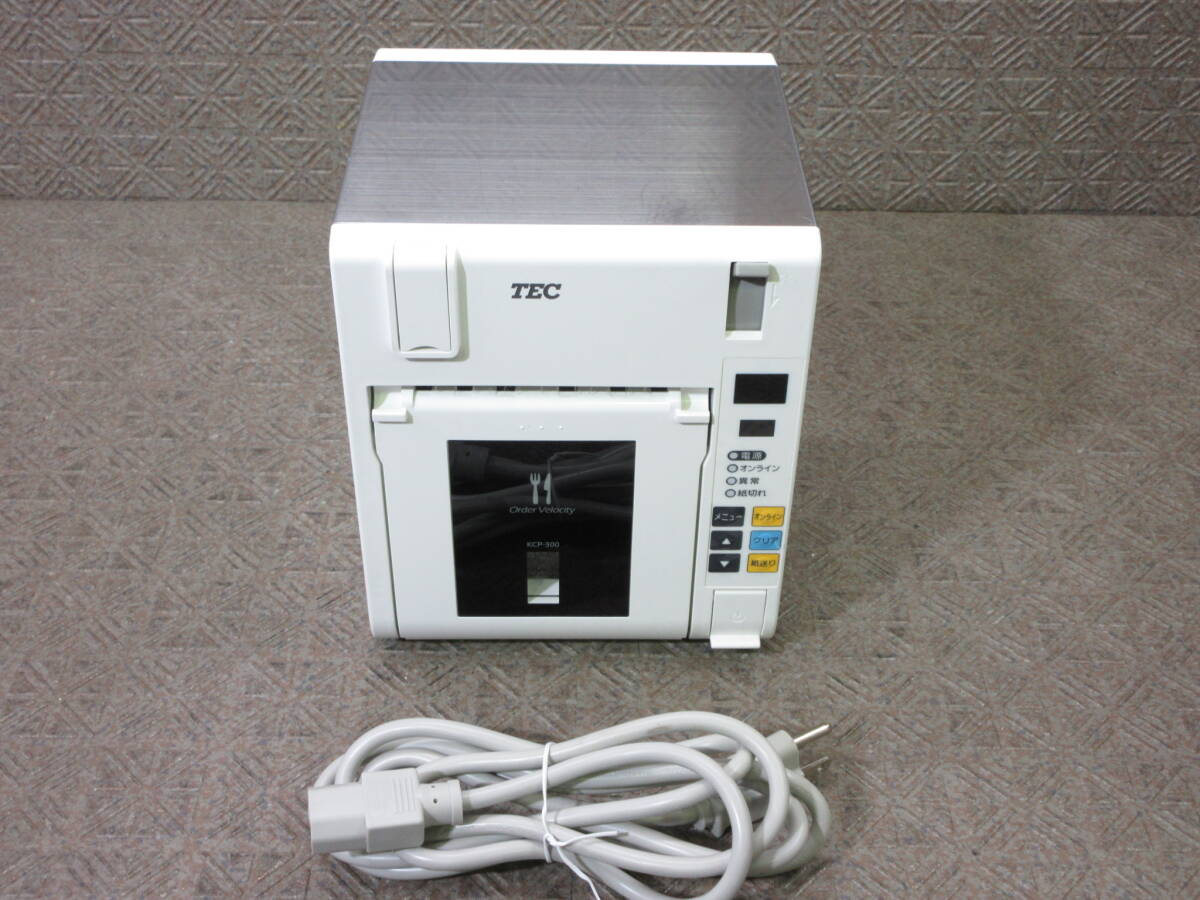 TEC / 東芝テック / キッチンプリンタ KCP-300 / 印字確認済み / 無線オーダーシステム リモートプリンタ / No.X437(レジスタ)｜売買されたオークション情報 ...