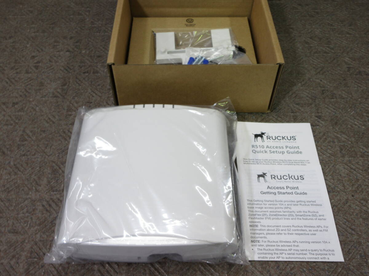 Yahoo!オークション - 【未使用品】Ruckus ZoneFlex R510 Wi-Fiアクセ...