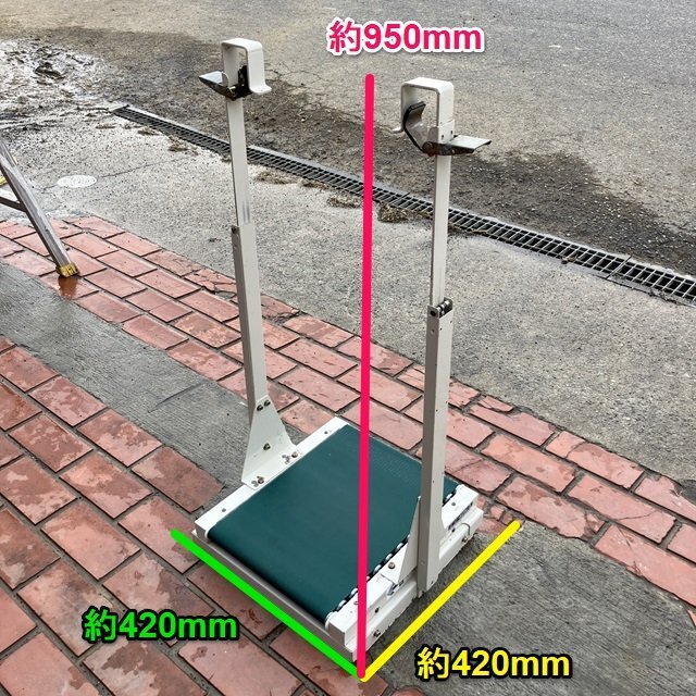 Yahoo!オークション - 兵庫 タイガーカワシマ ベルトコンベア C-40N 自...