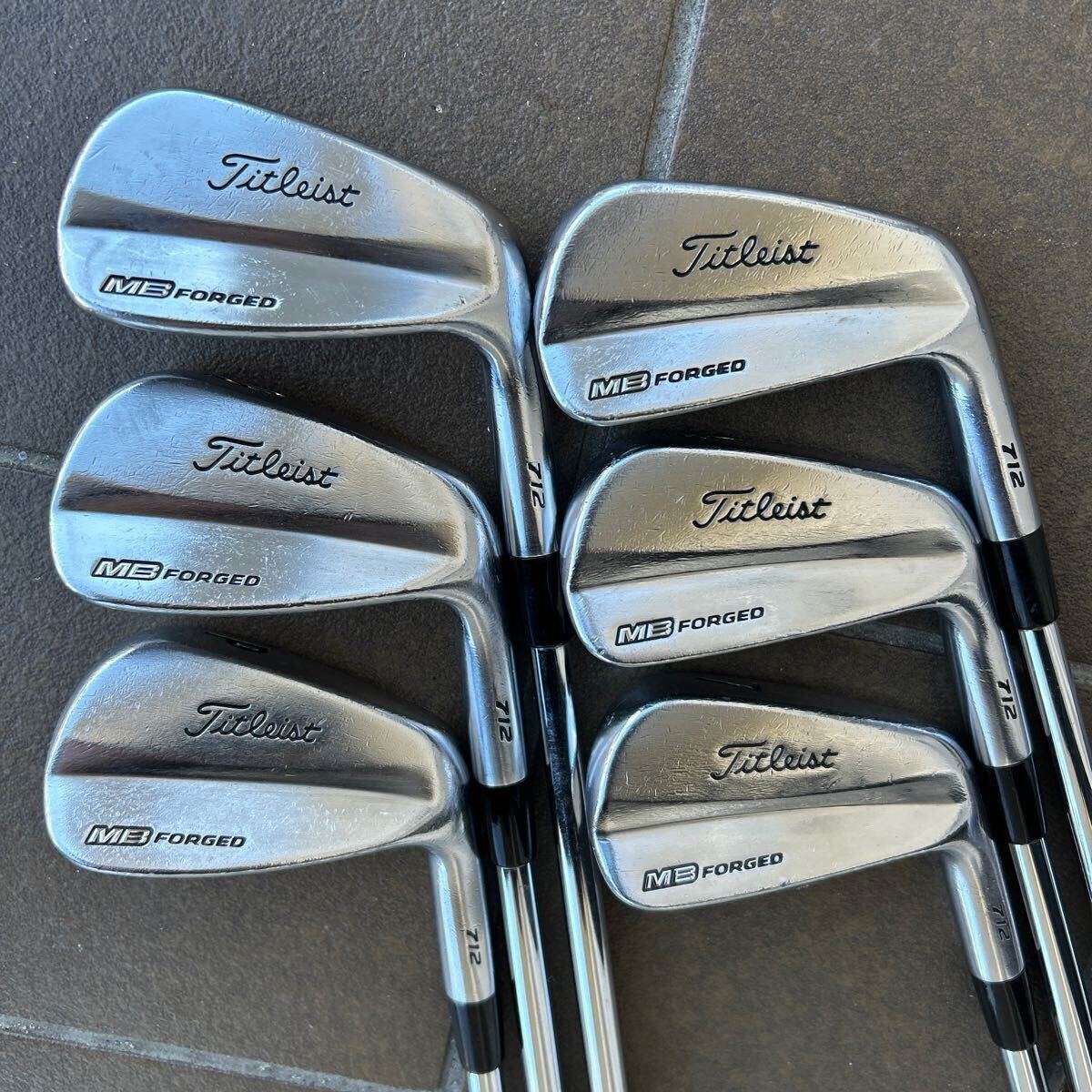 Yahoo!オークション - Titleist タイトリスト 712MB フォージド アイア...