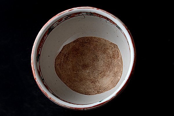 Yahoo!オークション - t-u155【和み】茶道具 時代 古渡赤絵茶碗 検 茶...