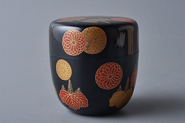 Yahoo!オークション - k203【和み】茶道具 春象 高台寺蒔絵大棗 検 茶...