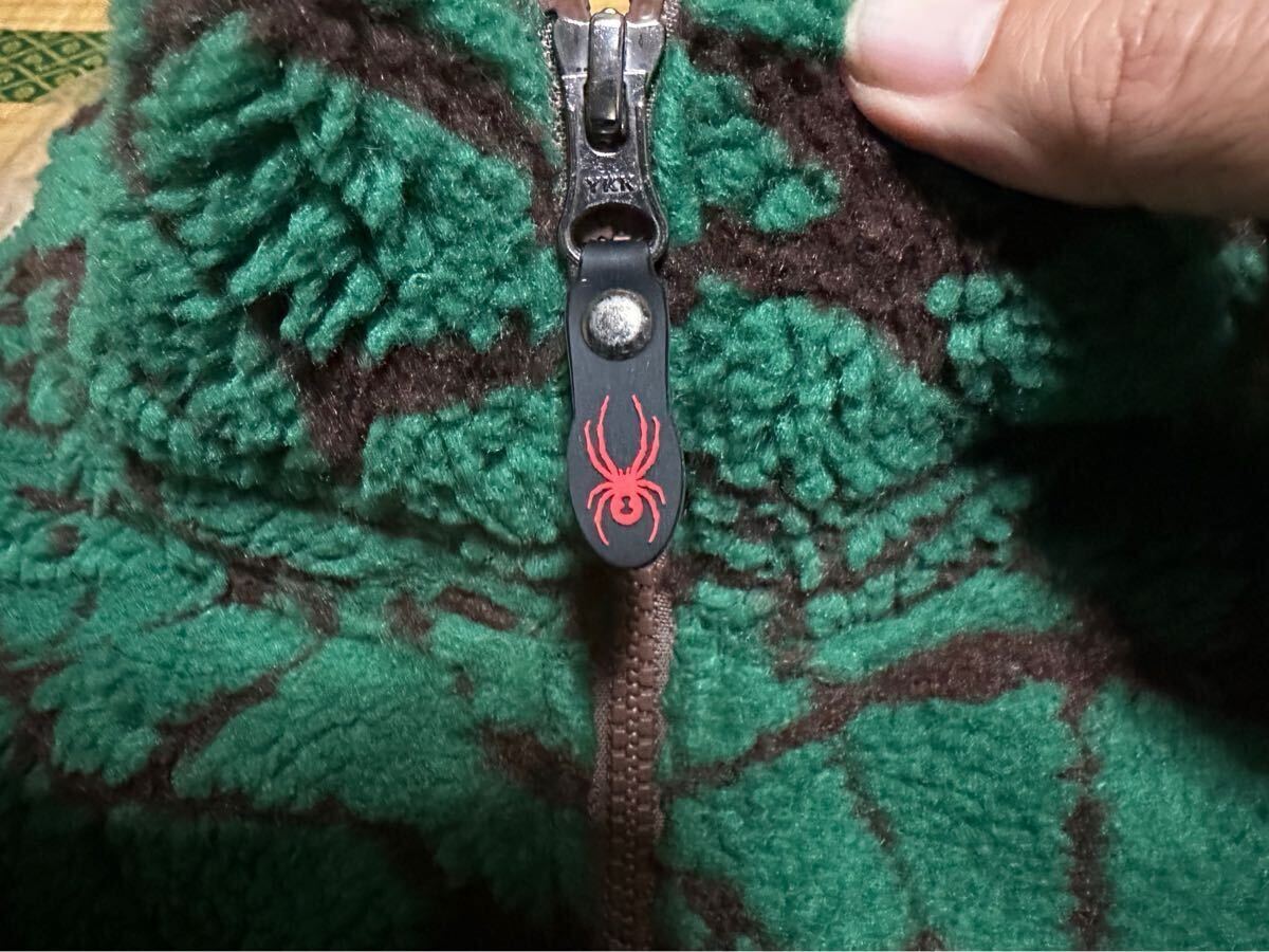 Yahoo!オークション - L 22FW Supreme / Spyder Web Polar Fleece Jack...