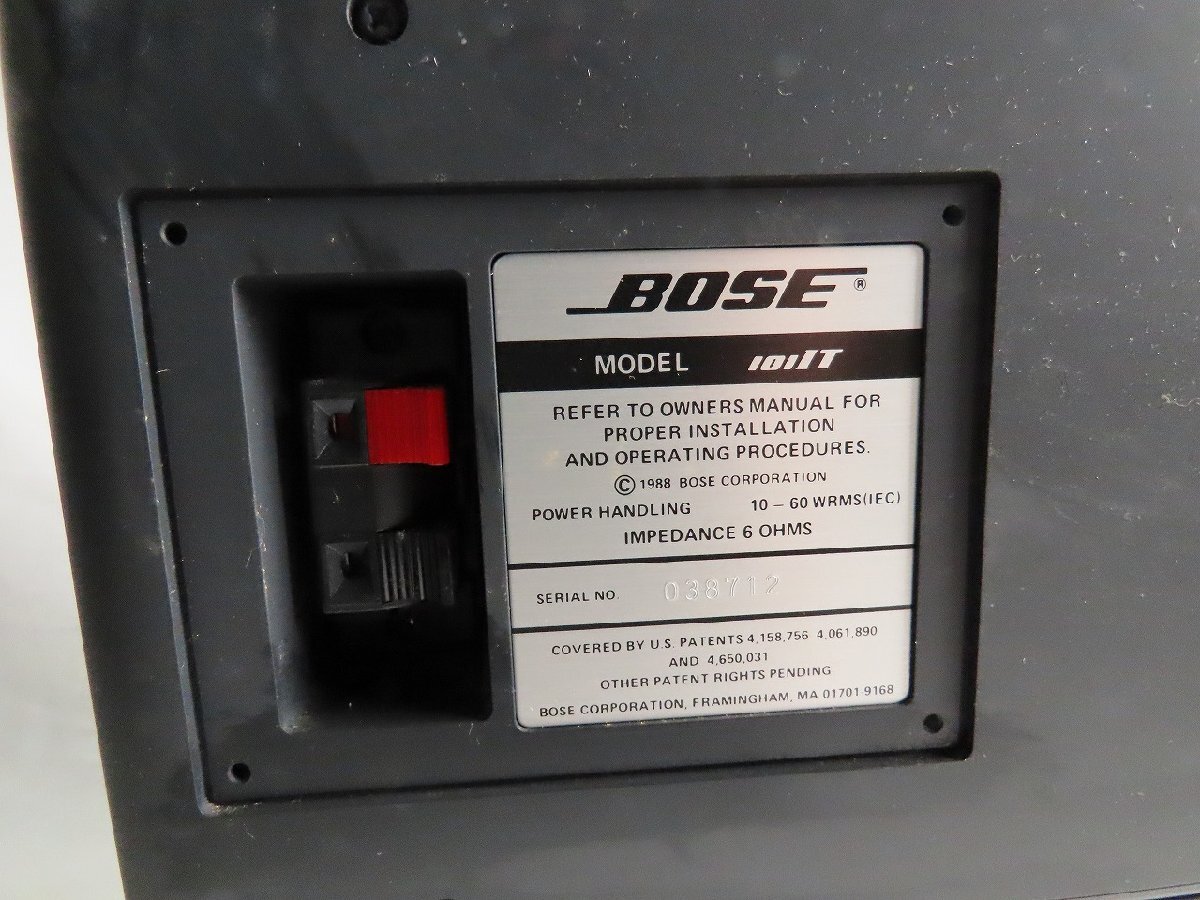 Yahoo!オークション - 長 Y799/BOSE 101IT イタリアーノ ペアスピーカ...