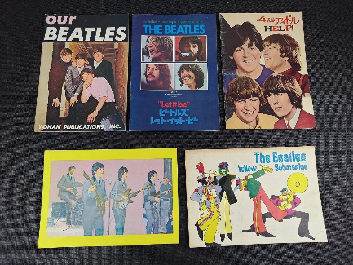 Yahoo!オークション - 長S157/ビートルス 映画パンフレット 4冊 + BEAT...